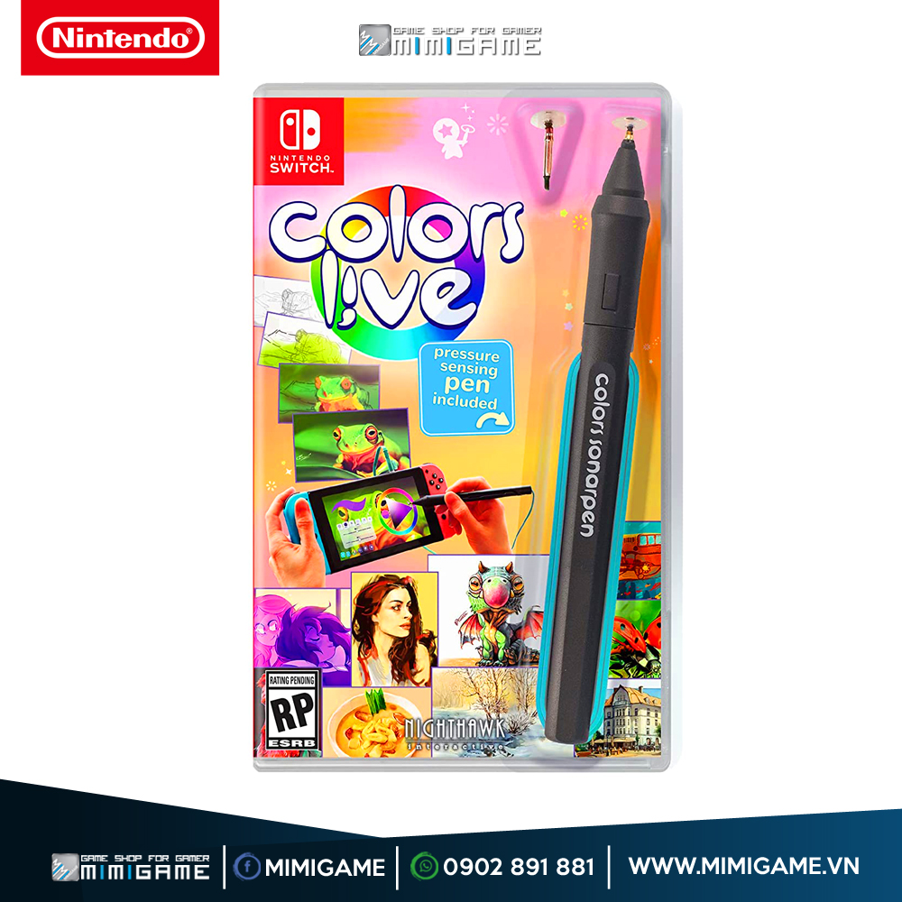 Colors Live Nintendo Switch | Tặng kèm Colors SonarPen