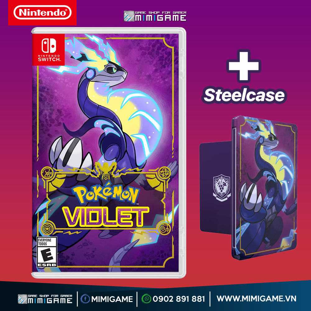 Thẻ game Pokemon Violet dành cho Nintendo Switch - Mimigame.vn