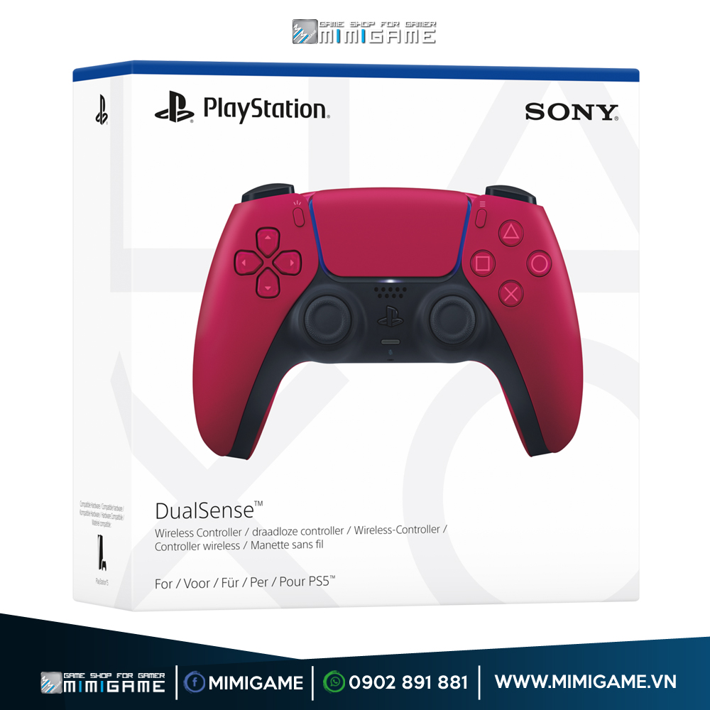 PlayStation DualSense Wireless Controller Cosmic Red - MIMIGAME.VN