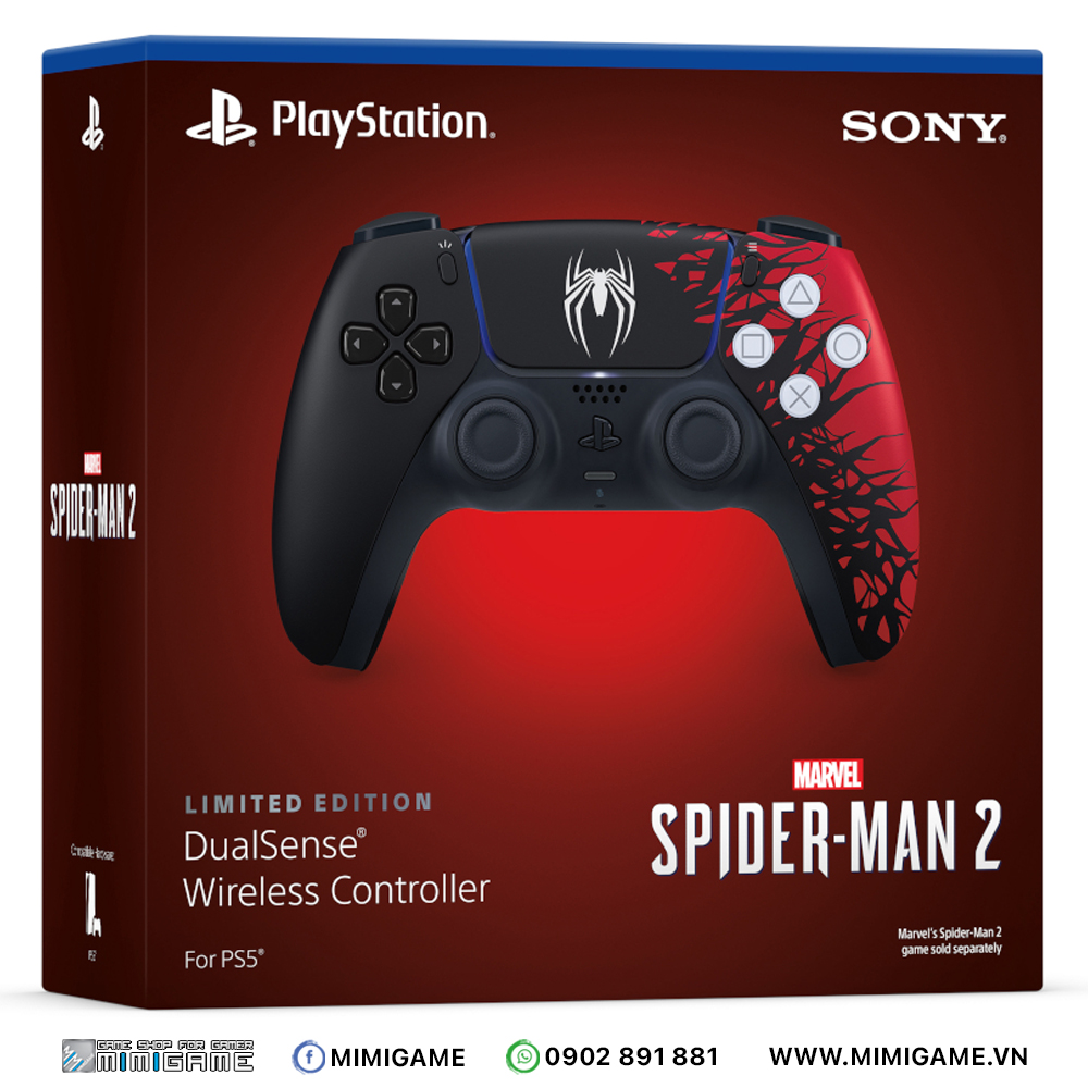 Dualsense Wireless Controller Spider-Man 2 Edition | Mimigame.vn