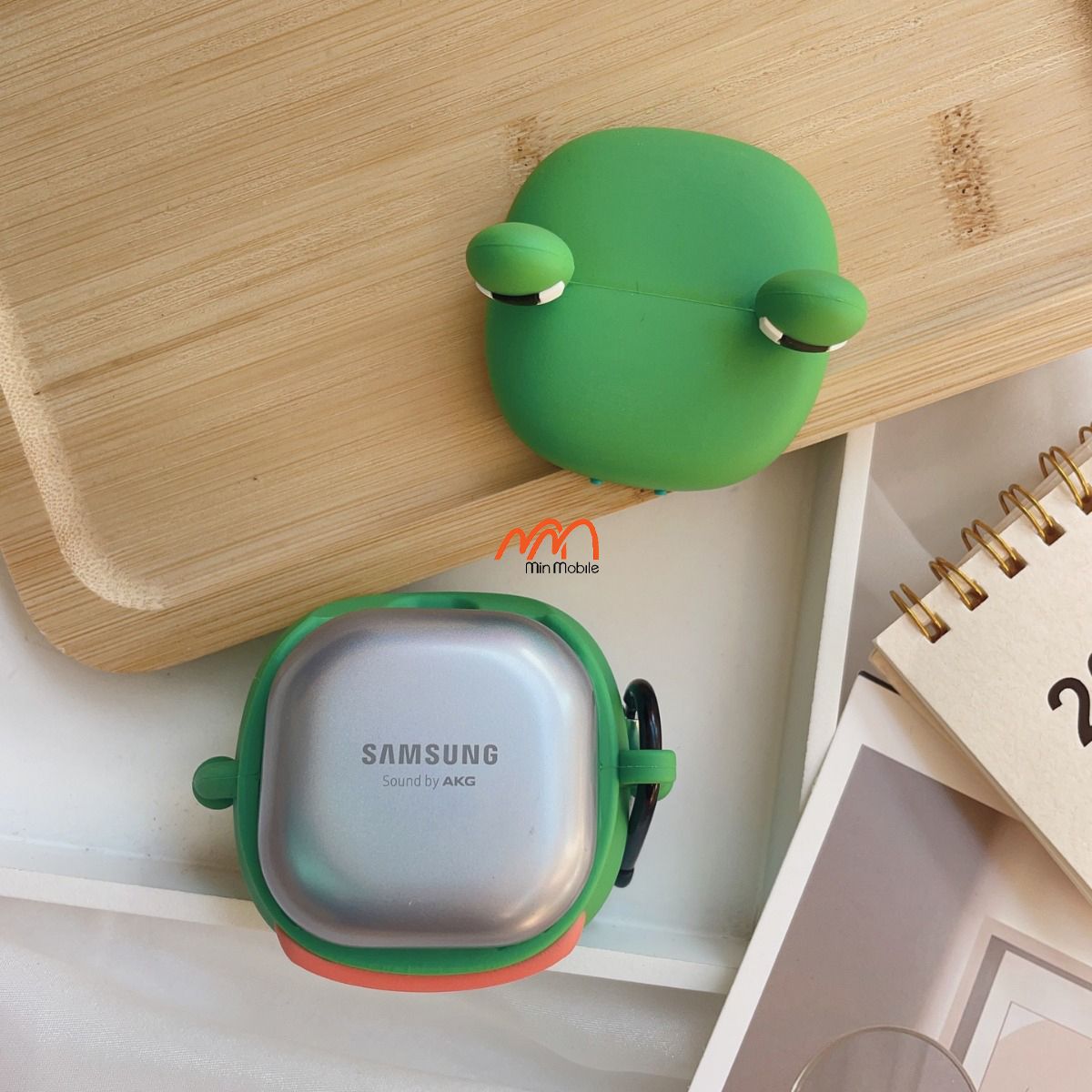 Case - Ốp hình con Ếch Samsung Buds 2 / pro/ 2pro/ FE – Min Mobile