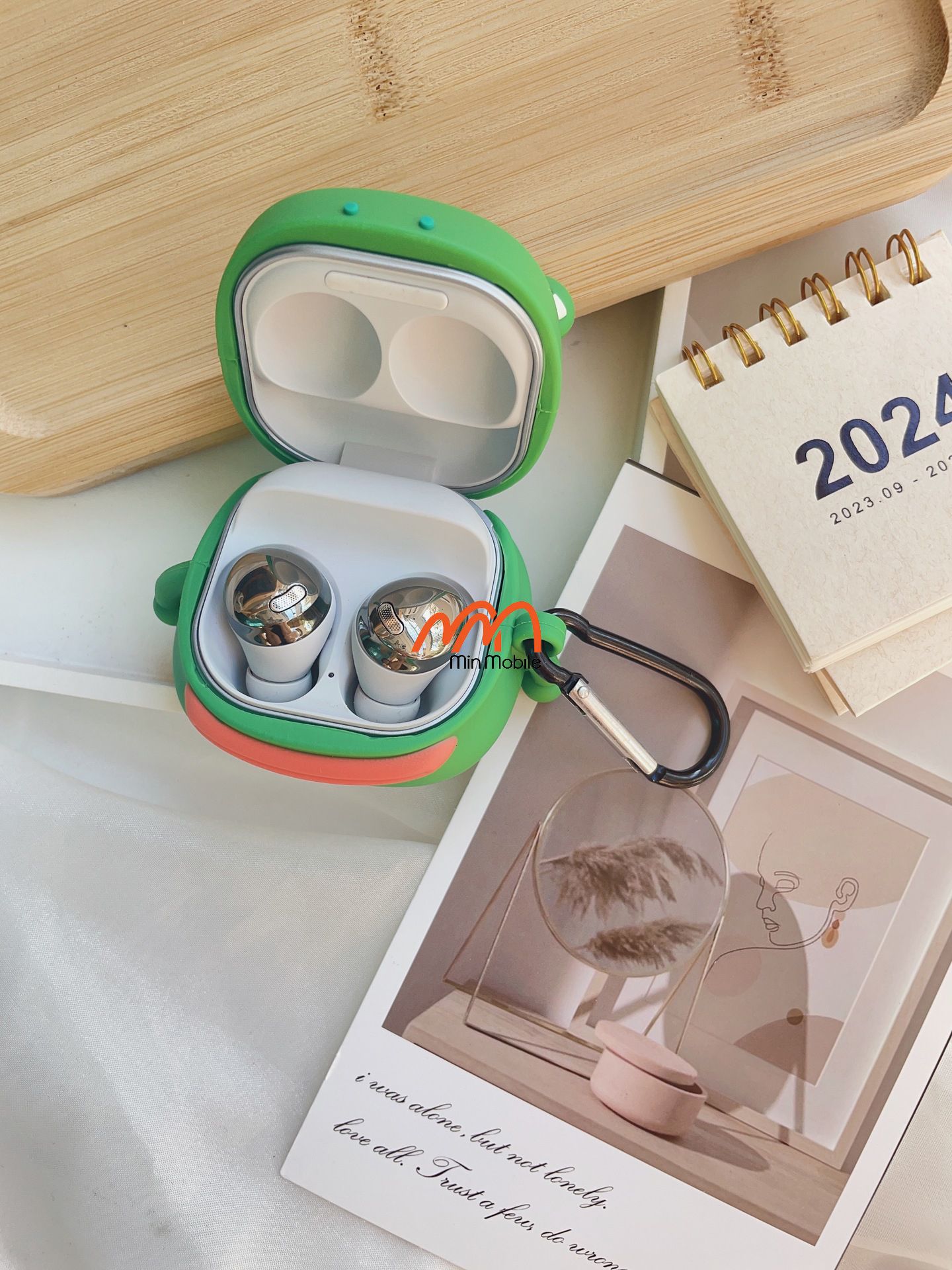 Case - Ốp hình con Ếch Samsung Buds 2 / pro/ 2pro/ FE – Min Mobile
