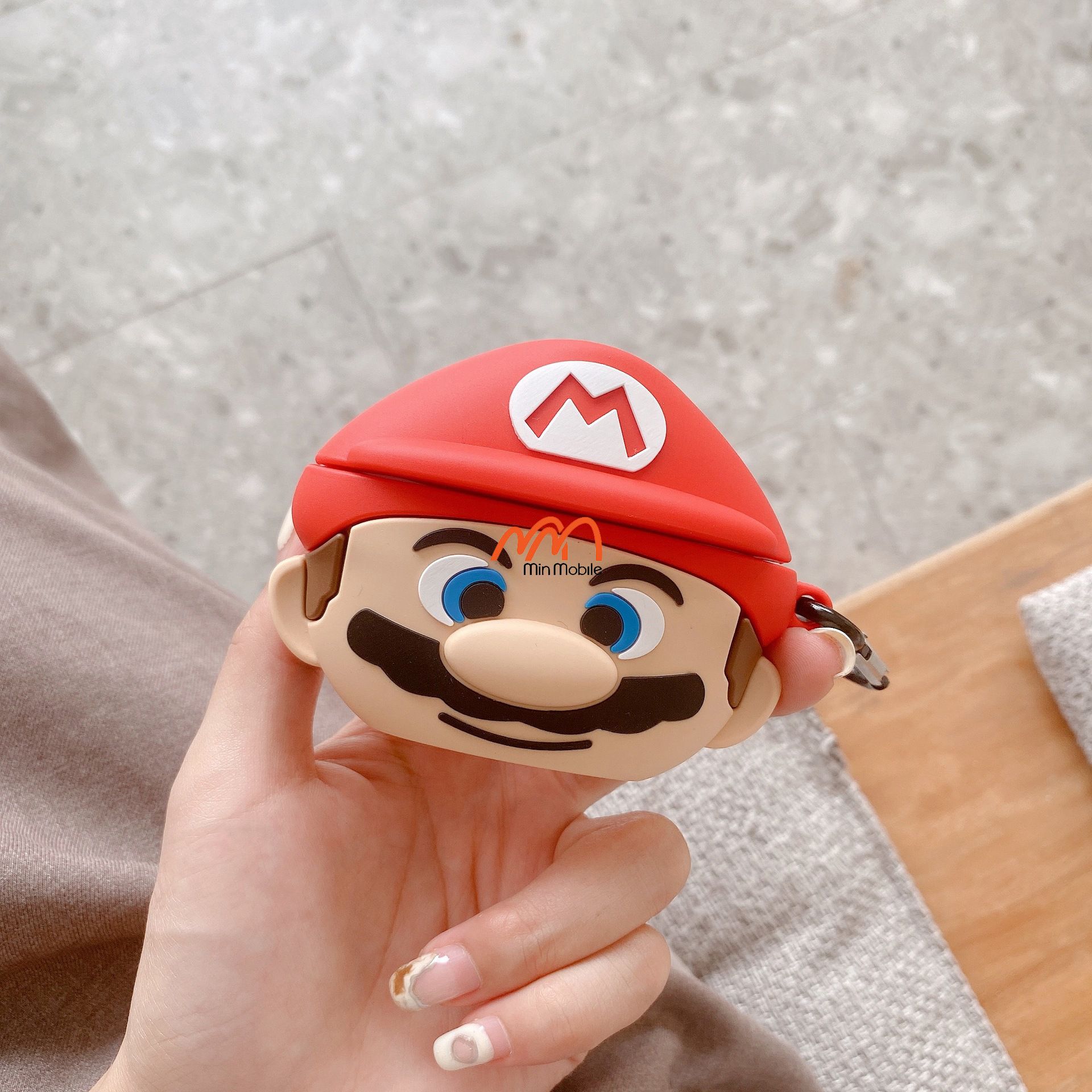 Case - Ốp hình Mario Beats Studio buds – Min Mobile