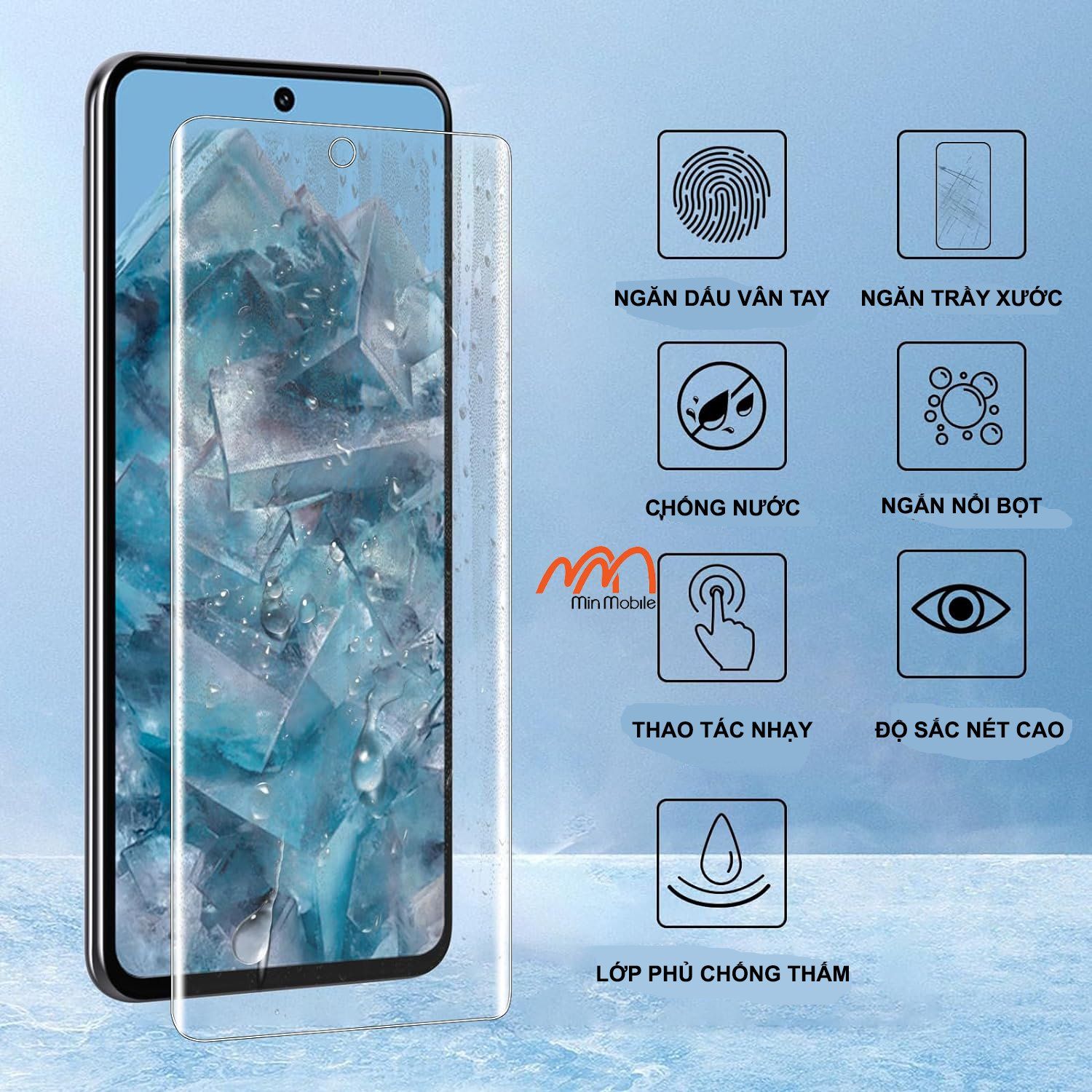 Dán PFF full Màn Hình Google Pixel 8 / 8 Pro – Min Mobile