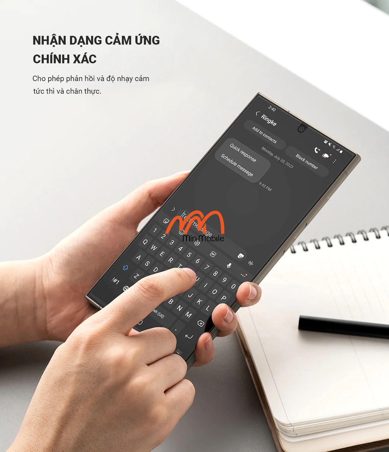 Dán PPF full Màn Hình Samsung S24 Ultra – Min Mobile