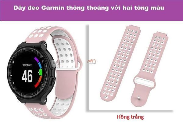 Dây đeo Garmin forerunner 220/ 235/ 620/ 635/ 735 – Min Mobile