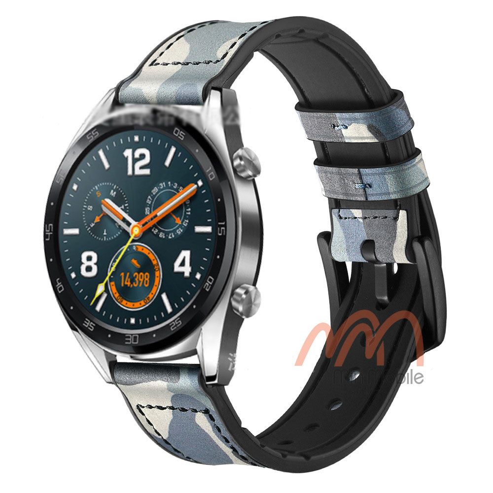 Dây 2 lớp da và cao su Huawei GT - Huawei Magic – Min Mobile