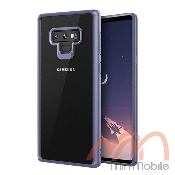 Ốp lưng Samsung Note 9 chống sốc trong viền màu Baseus – Min Mobile