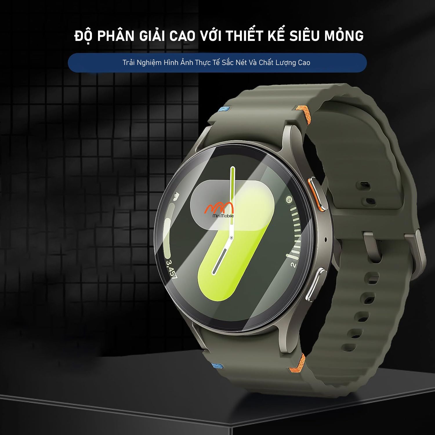 Kính Cường Lực Samsung Galaxy Watch 7 – Min Mobile