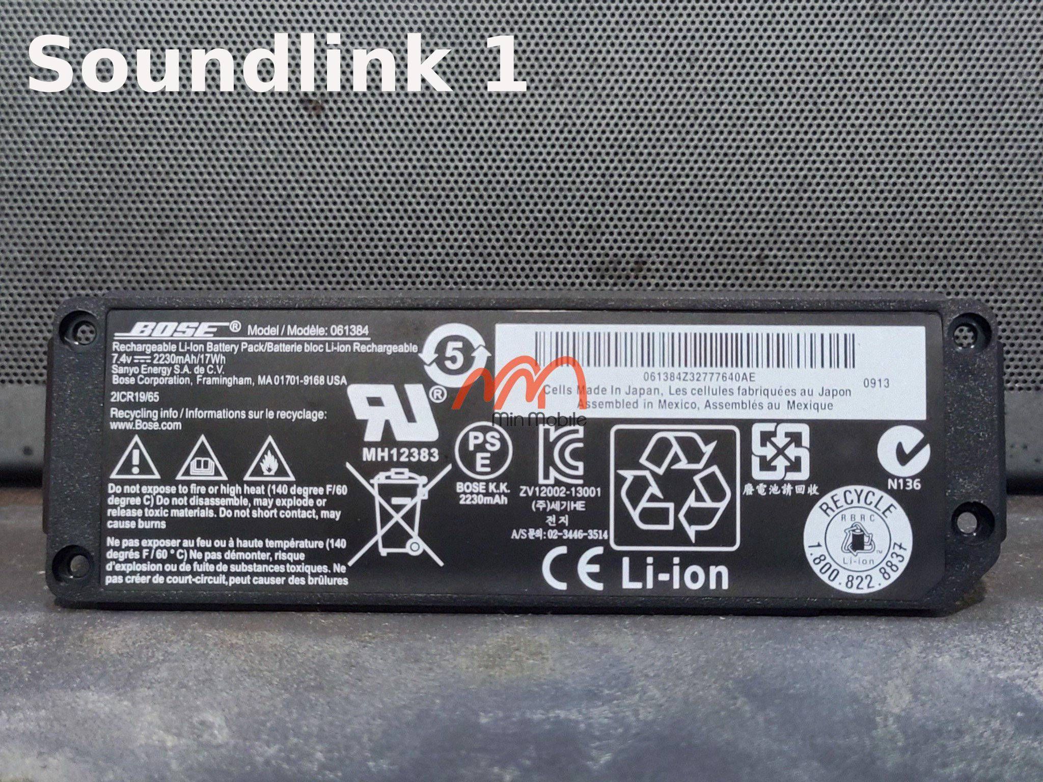 Thay Pin Loa Bose Soundlink 1 – Min Mobile