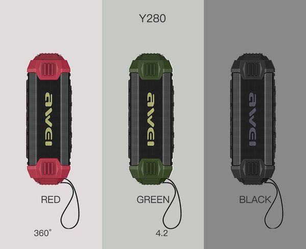 Loa Bluetooth Awei Y280 chống sốc, chống nước – Min Mobile