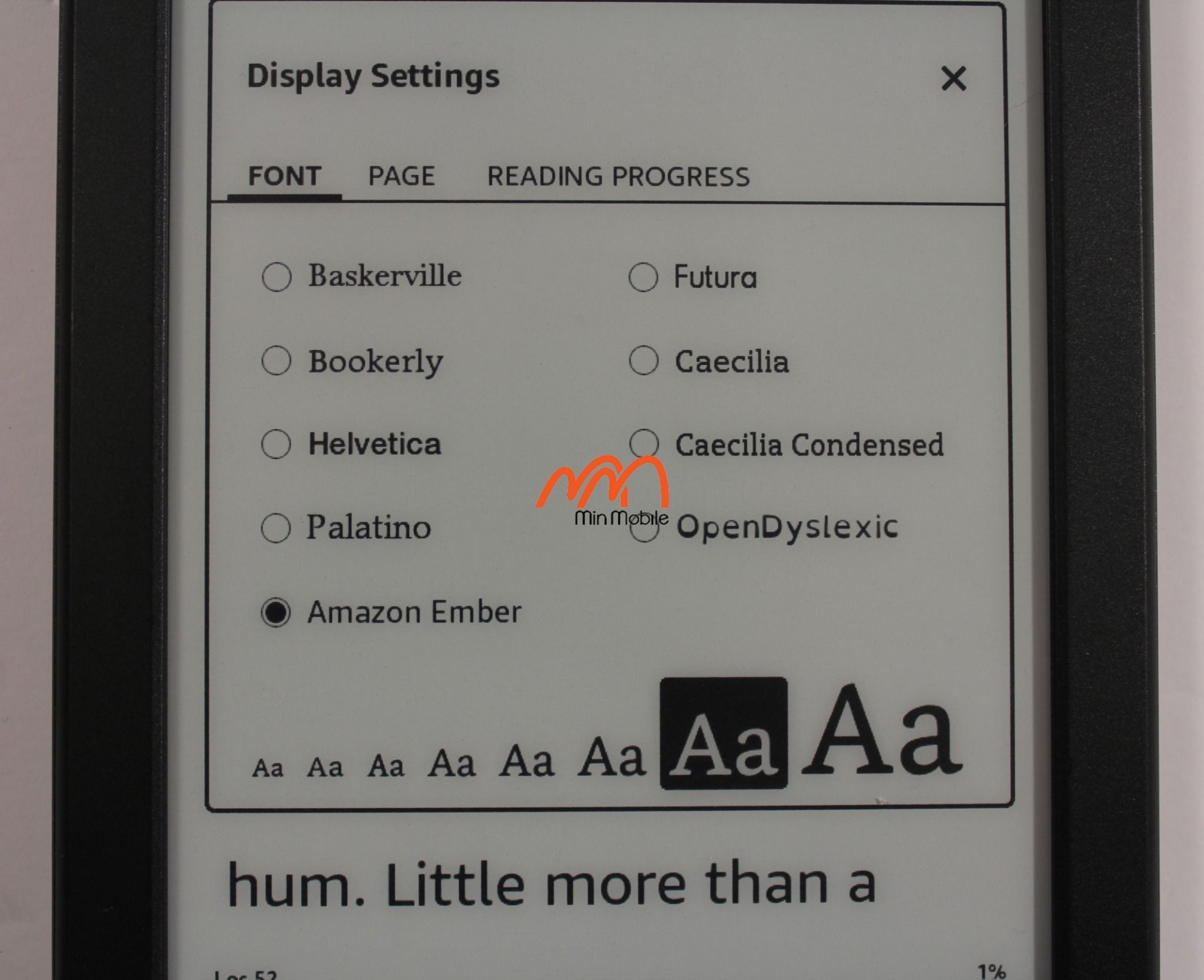 Máy Đọc Sách Kindle Basic 8th – Min Mobile