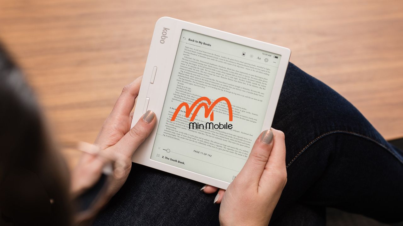 Máy Đọc Sách Kobo Libra H2O - Chính Hãng – Min Mobile