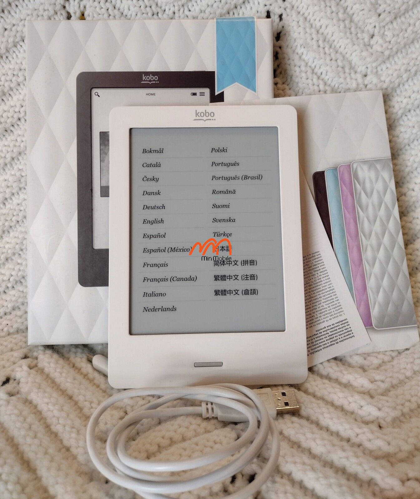 Máy Đọc Sách Kobo Touch N905 – Min Mobile