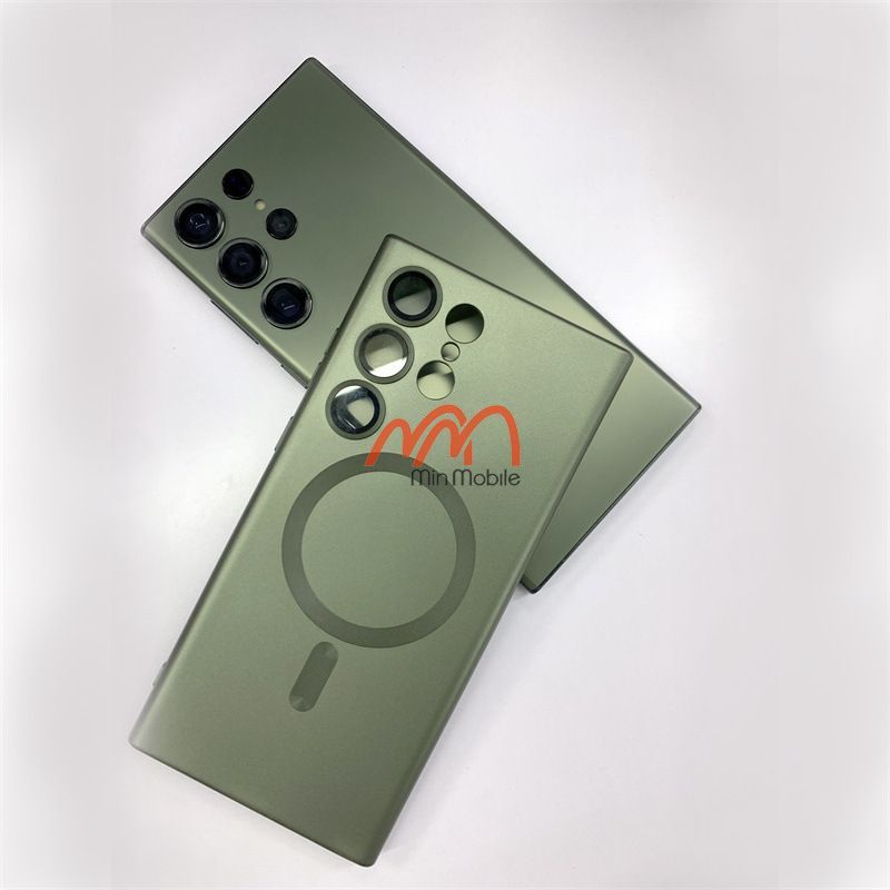 Ốp Lưng Silicon Samsung S23 Ultra có Magsafe – Min Mobile