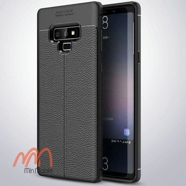 Ốp lưng samsung Note 9 chống sốc giả da autofocus – Min Mobile