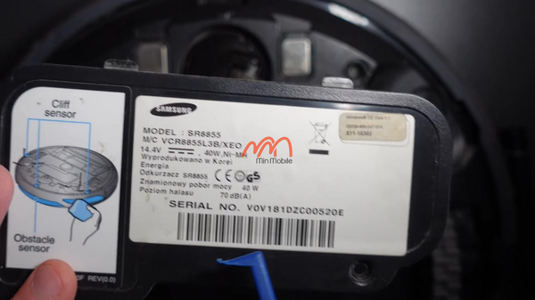 Thay Pin Robot Hút Bụi Samsung SR8855 – Min Mobile