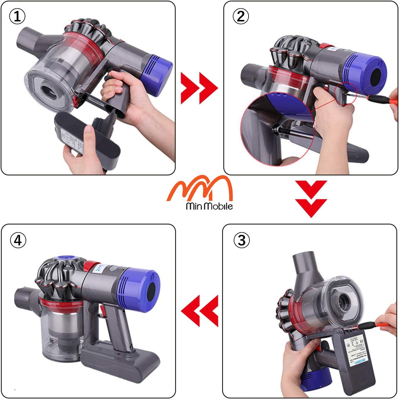 Pin Máy Hút Bụi Dyson DC62 - DC61 - DC60 – Min Mobile