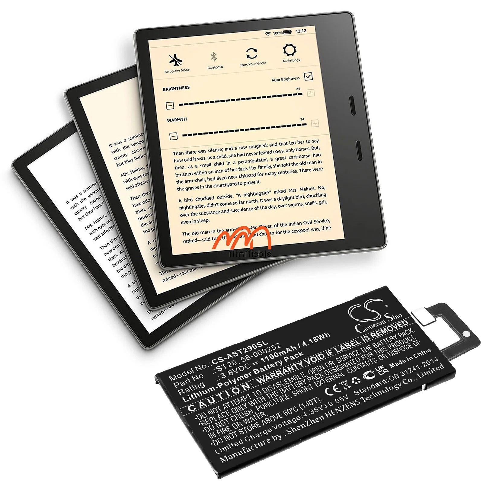 Thay Pin Máy Đọc Sách Kindle Oasis 1 / 2 / 3 – Min Mobile