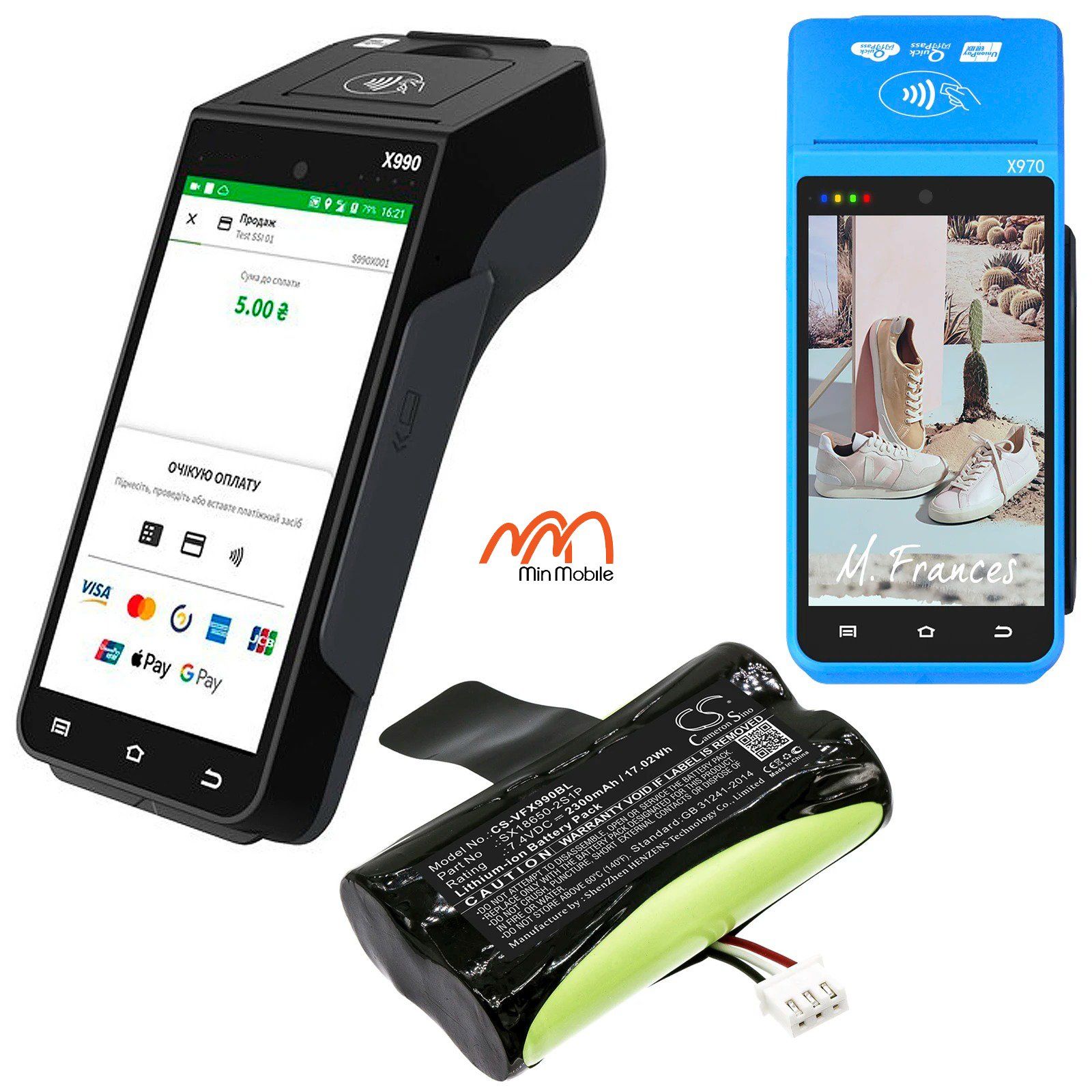Thay Pin Máy SMART POS X990 – Min Mobile