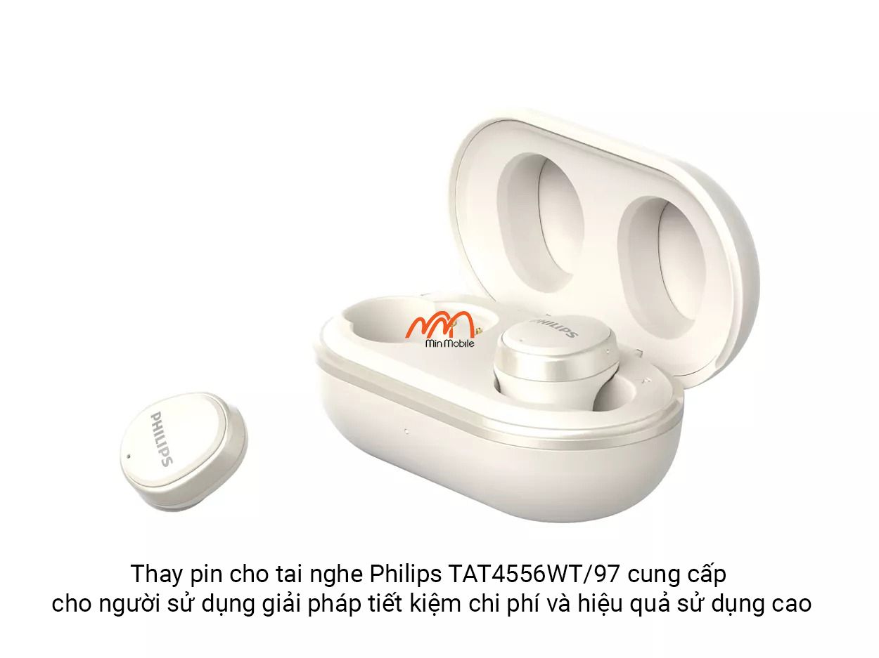 Thay Pin Tai Nghe Philips TAT4556WT/97 – Min Mobile