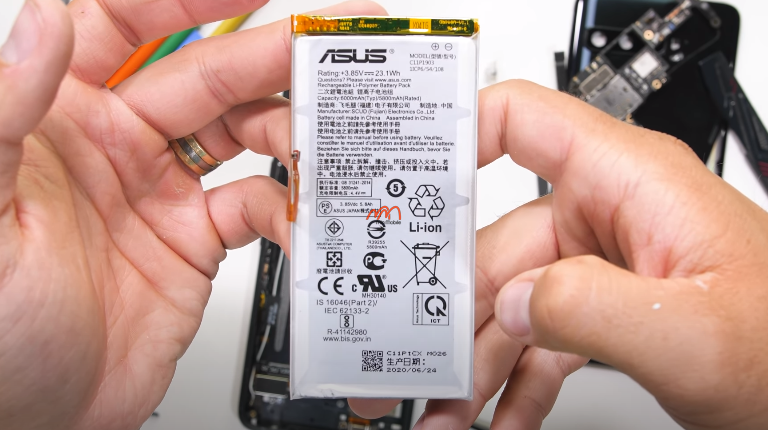 Thay pin Asus Rog Phone 3 ZS661KS – Min Mobile
