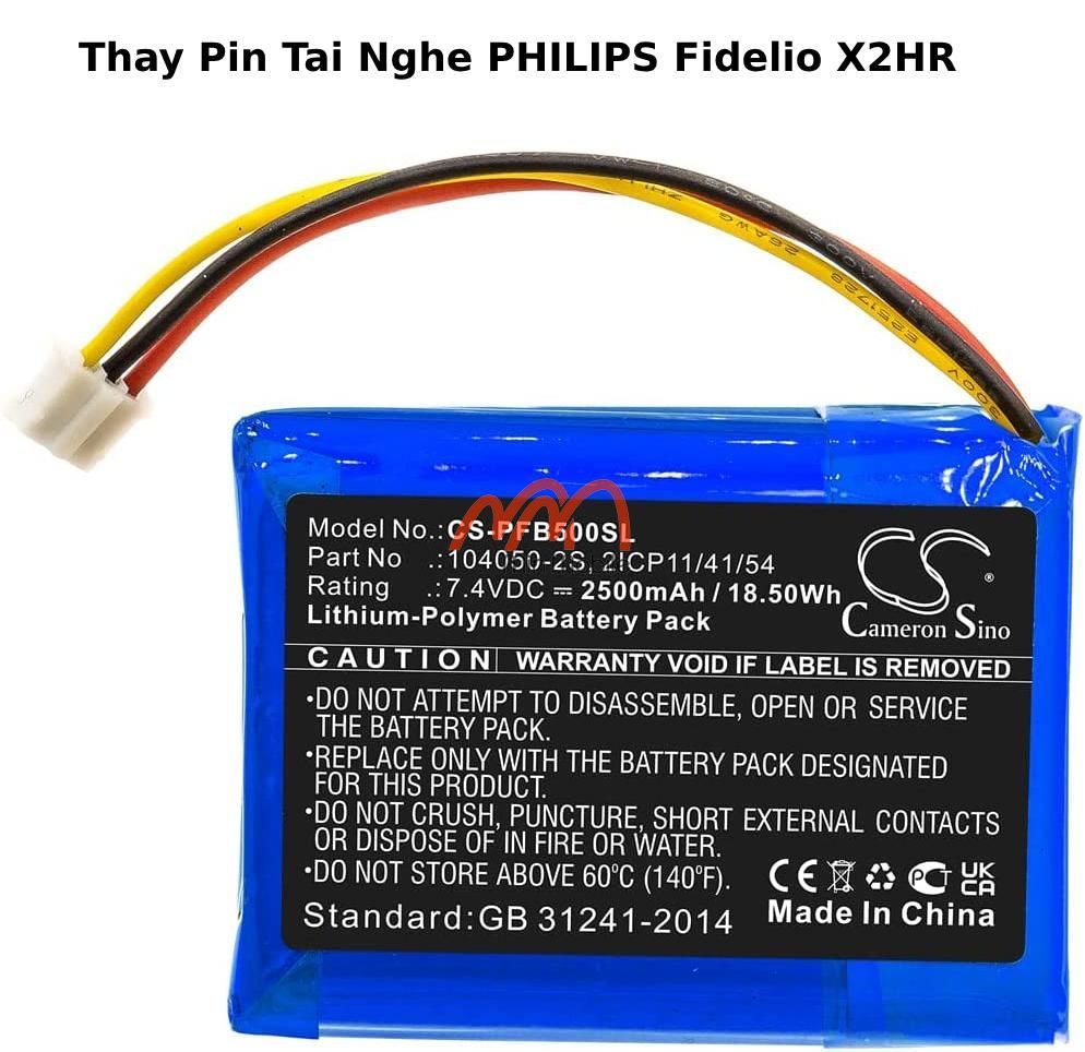 Thay Pin Tai Nghe PHILIPS Fidelio X2HR – Min Mobile