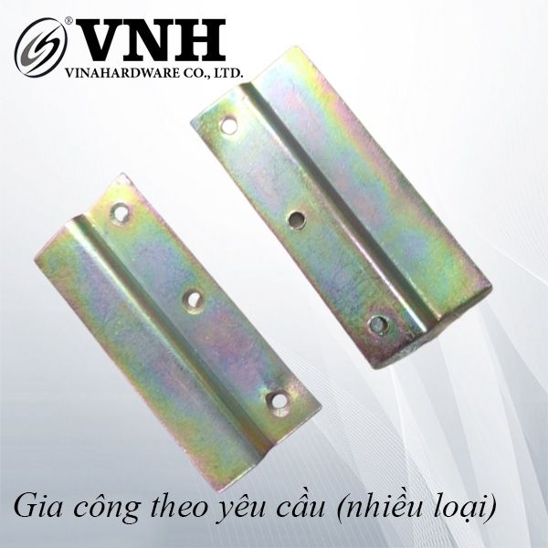 Pat (bas) sắt Vinahardware kích thước 100x40x2mm, xi bảy màu - VNH1004
