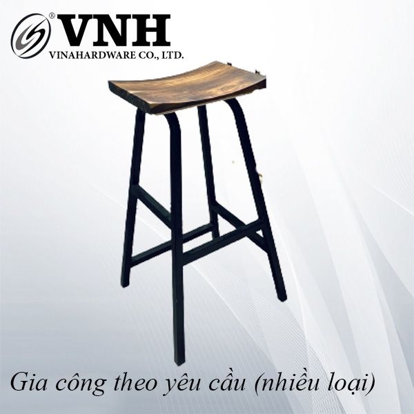 Ghế đôn mặt gỗ wenge