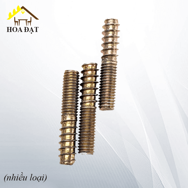 Guzong hai đầu bulong 5/16 Vinahardware, M6, M8 bảy màu-DES640Z23