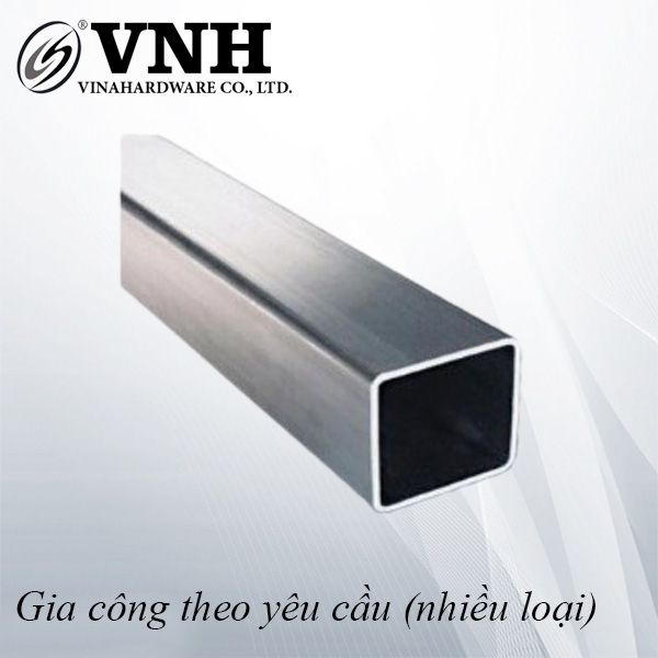 Thanh inox 201 Vinahardware hình chữ nhật 10x30x1.4 dài 1000mm - VNH10