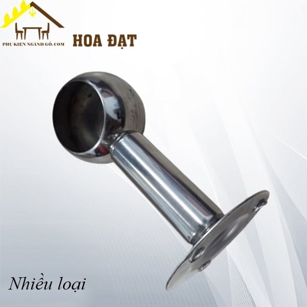 Pat (bas) đỡ thanh treo quần áo Vinahardware phi 25mm, inox 304- PB25A