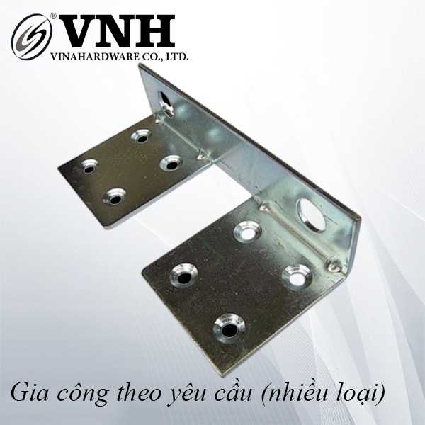 Pát (bát) sắt giường Vinahardware kích thước 34x61x55x30x55mm - P8299