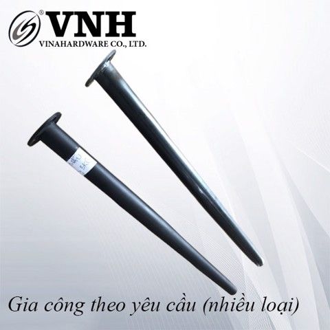 Chân côn bàn ghế Vinahardware, sơn đen - VNH4830400