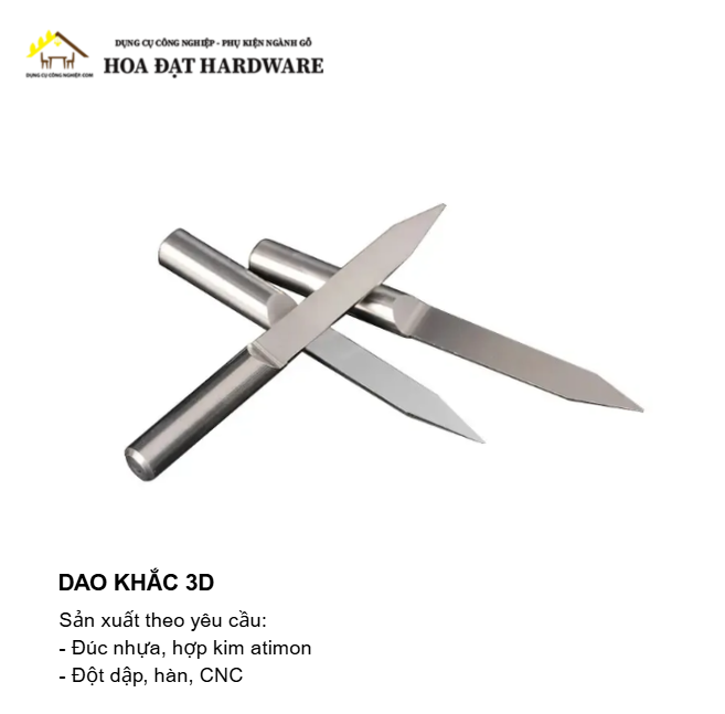 Dao khắc 3D phi Ø6