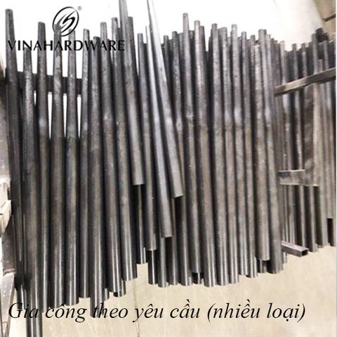 Gia công sắt thép cây, sắt hộp, la, láp, sắt tròn