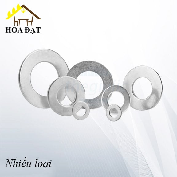 Long đền màu trắng Vinahardware, M4, M5, M6, M8, M9, M10, M12, M14 - N
