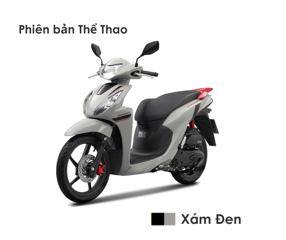 Honda Vision 2025: Các Phiên Bản và Màu Sắc Mới – HEAD SƠN MINH