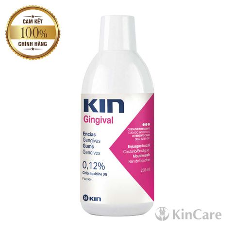 Nước súc miệng KIN Gingival điều trị viêm nướu 250ml – KinCare Việt Nam