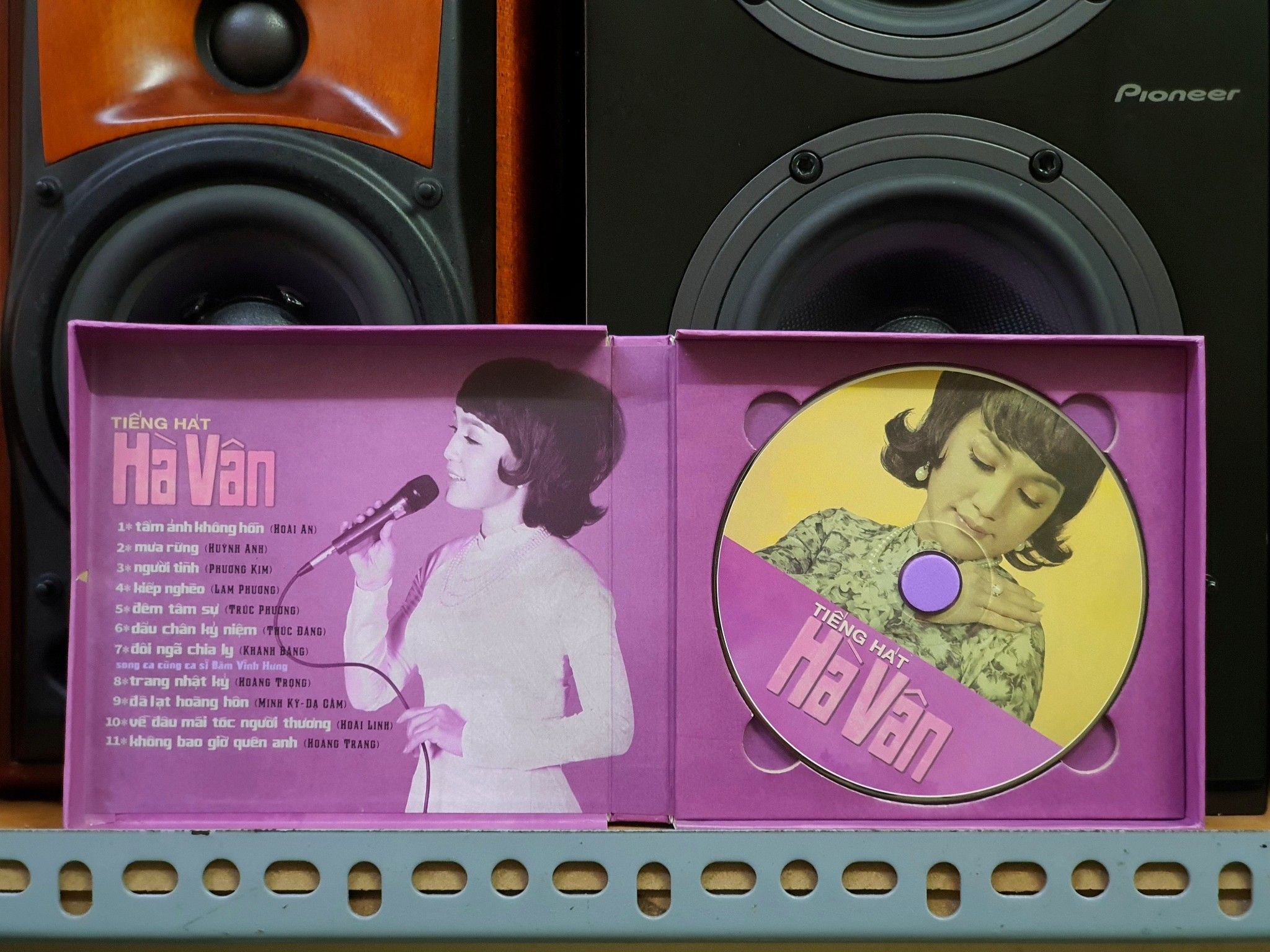 Trọn bộ 5 CD gốc hay nhất của Hà Vân (Audio Space) - Yến Âm Thanh Bãi ...