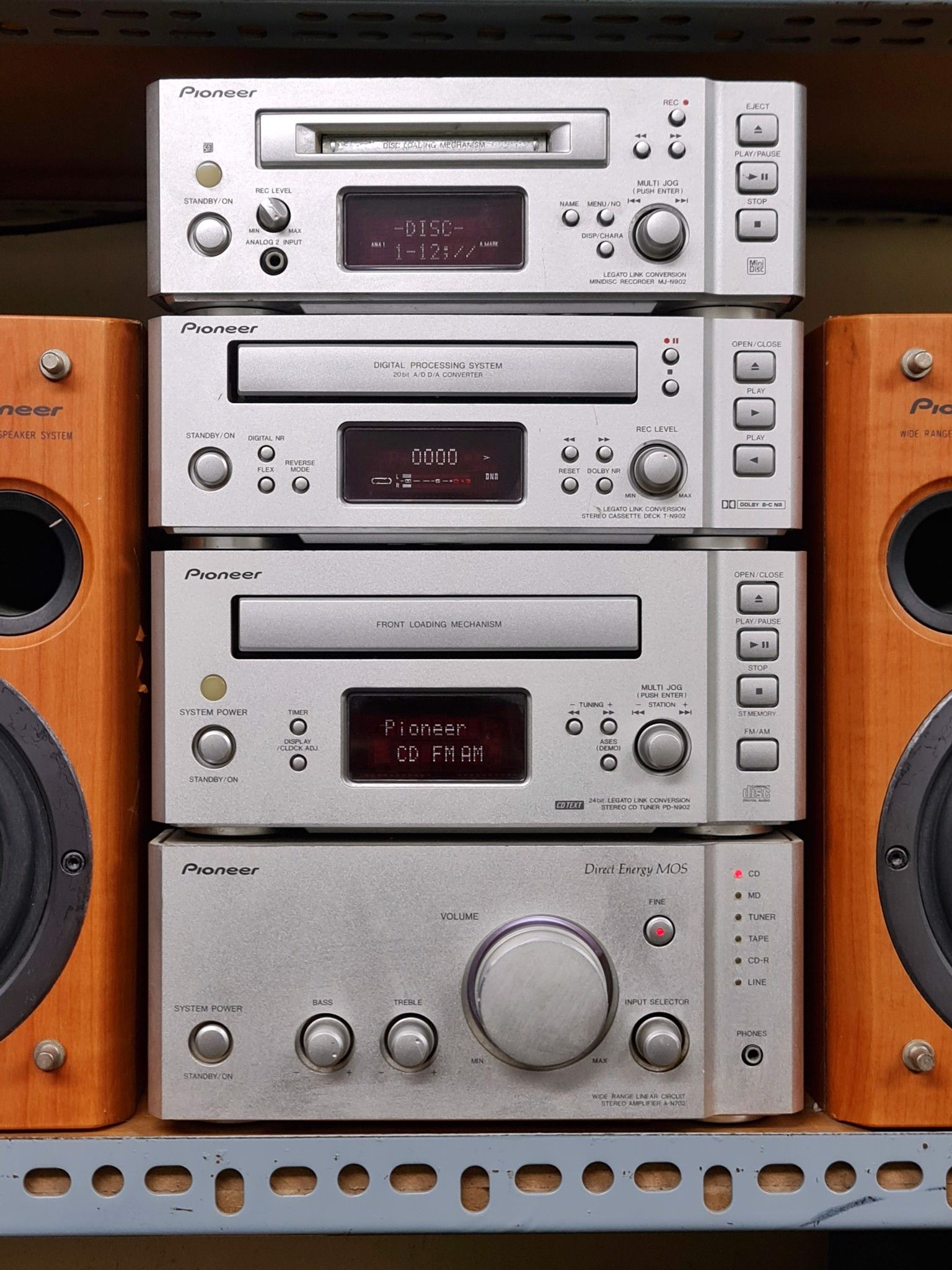 Dàn mini Nhật PIONEER N702 chuyên trị nhạc vàng - Yến Âm Thanh Bãi ...