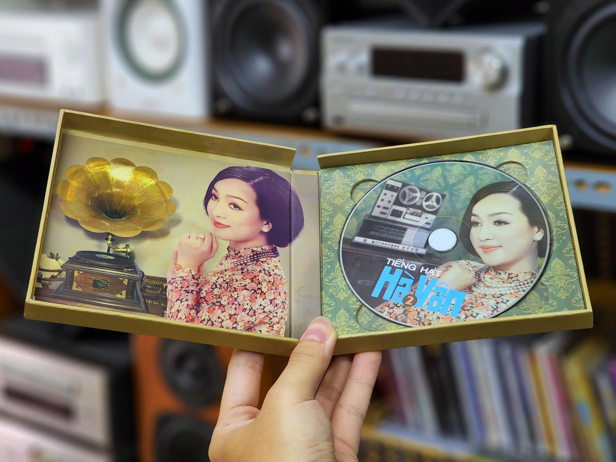 Bộ 6 CD gốc Tiếng hát HÀ VÂN BOLÉRO ngọt như mía lùi (Audio Space ...