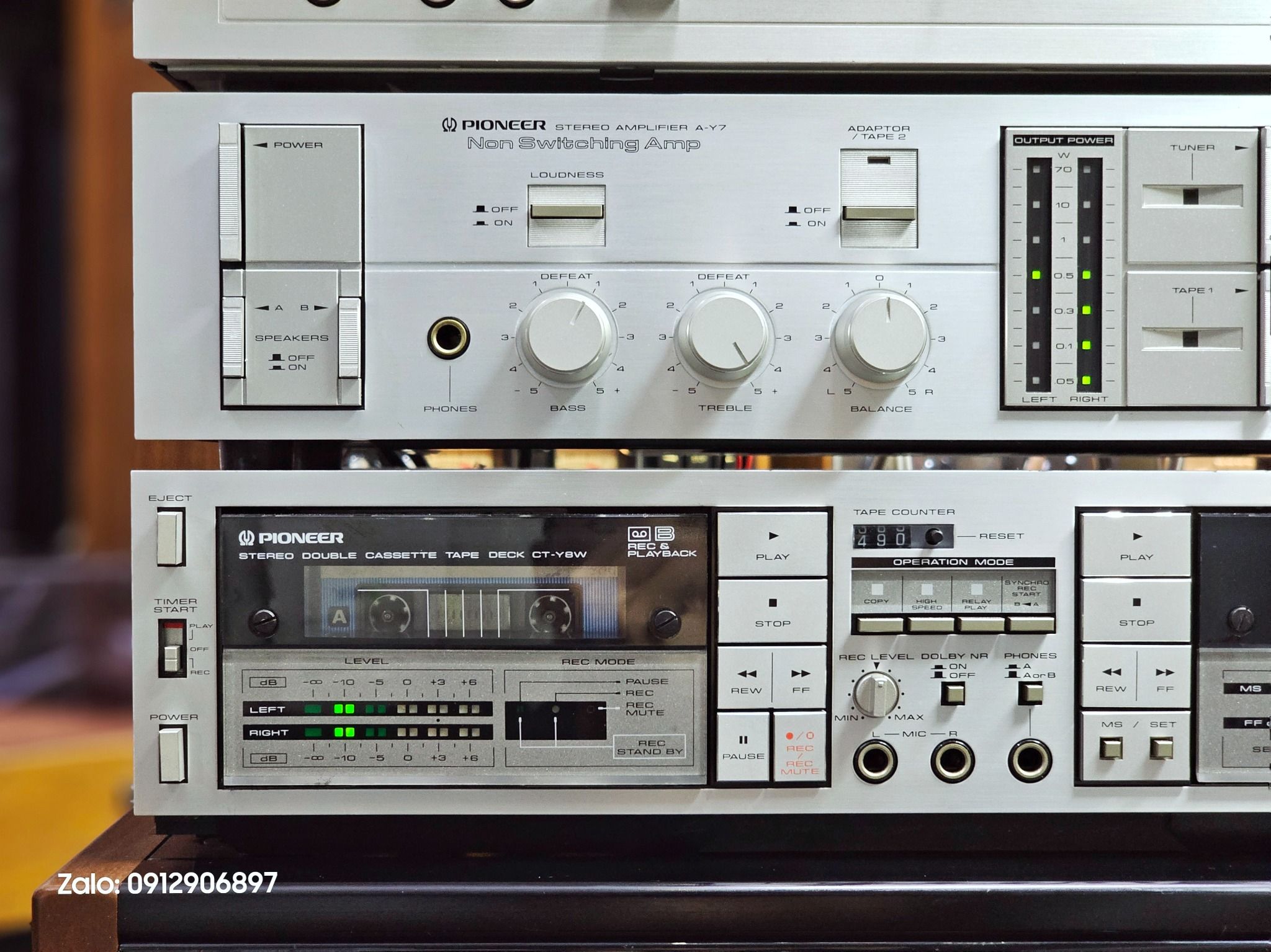 Bộ combo 4 thớt PIONEER Y7, Y8 chuyên trị Loa Nhật khó ra âm bass – Dàn ...