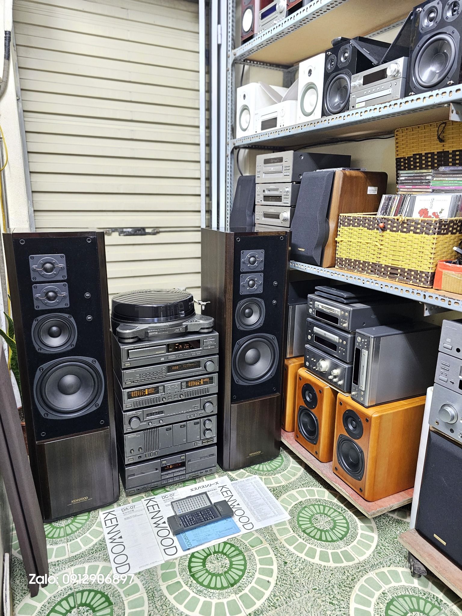 Khủng long bạo chúa: Dàn đại Nhật KENWOOD LS07 đẹp xuất sắc – Dàn Nội ...