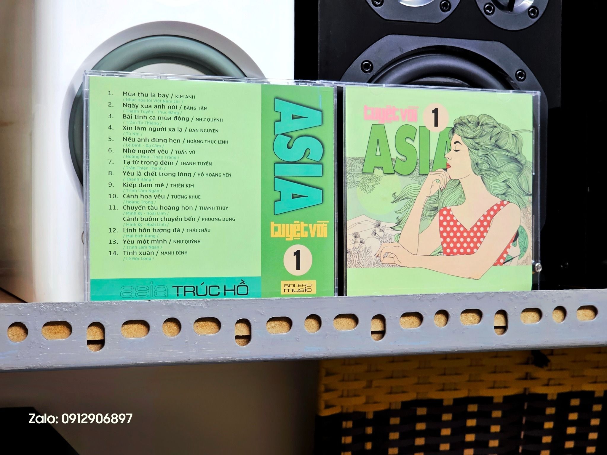 Combo đĩa test 3: Bộ 6 CD Asia Boléro Tuyệt Vời thử loa cực hay – Dàn ...