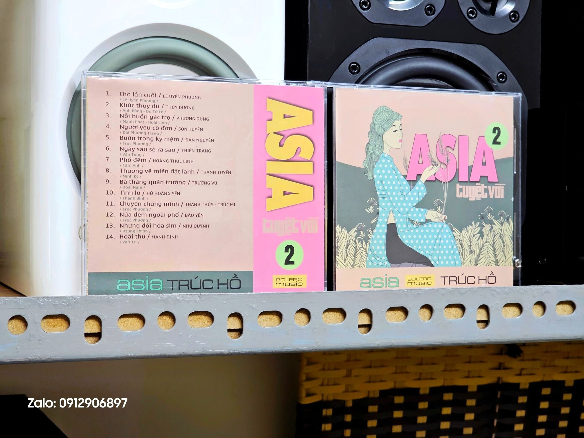 Combo đĩa test 3: Bộ 6 CD Asia Boléro Tuyệt Vời thử loa cực hay – Dàn ...