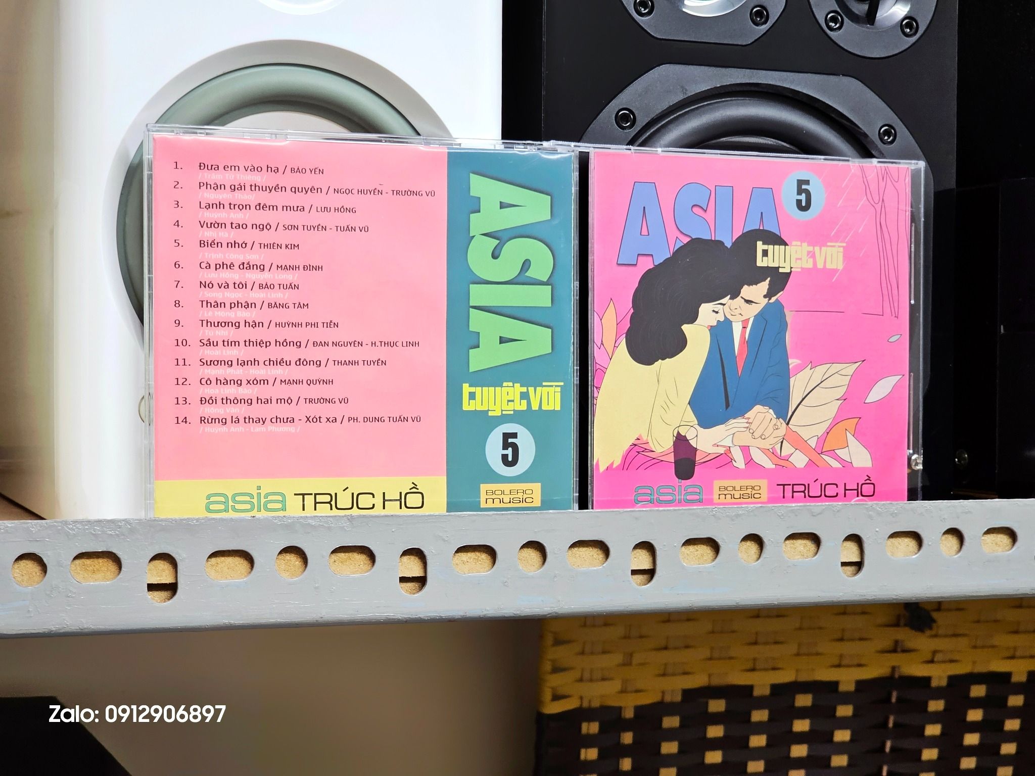 Combo đĩa test 3: Bộ 6 CD Asia Boléro Tuyệt Vời thử loa cực hay – Dàn ...