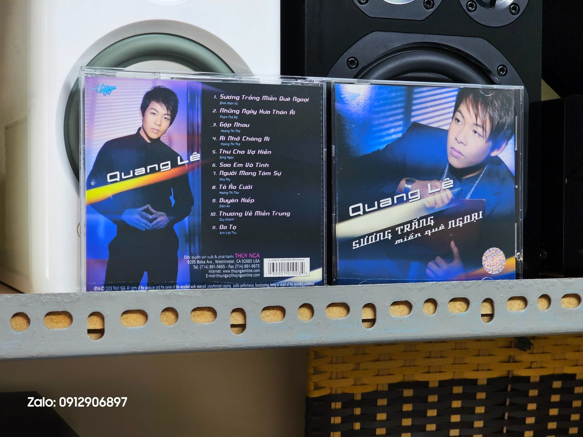 Tuyển tập 12 đĩa CD gốc QUANG LÊ - Giọng ca xứ huế ngọt ngào – Dàn Nội ...