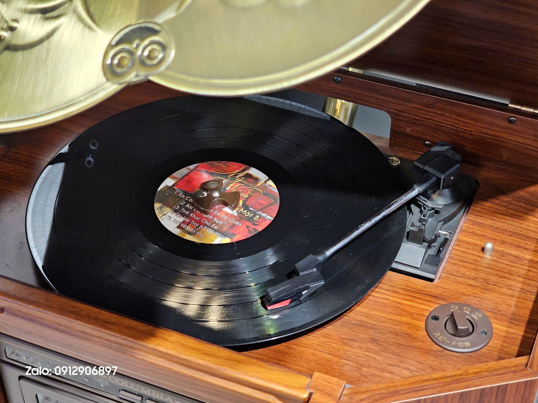 Tủ đài đĩa than loa kèn COLUMBIA GP70 đời cuối đáng sưu tầm – Dàn Nội ...