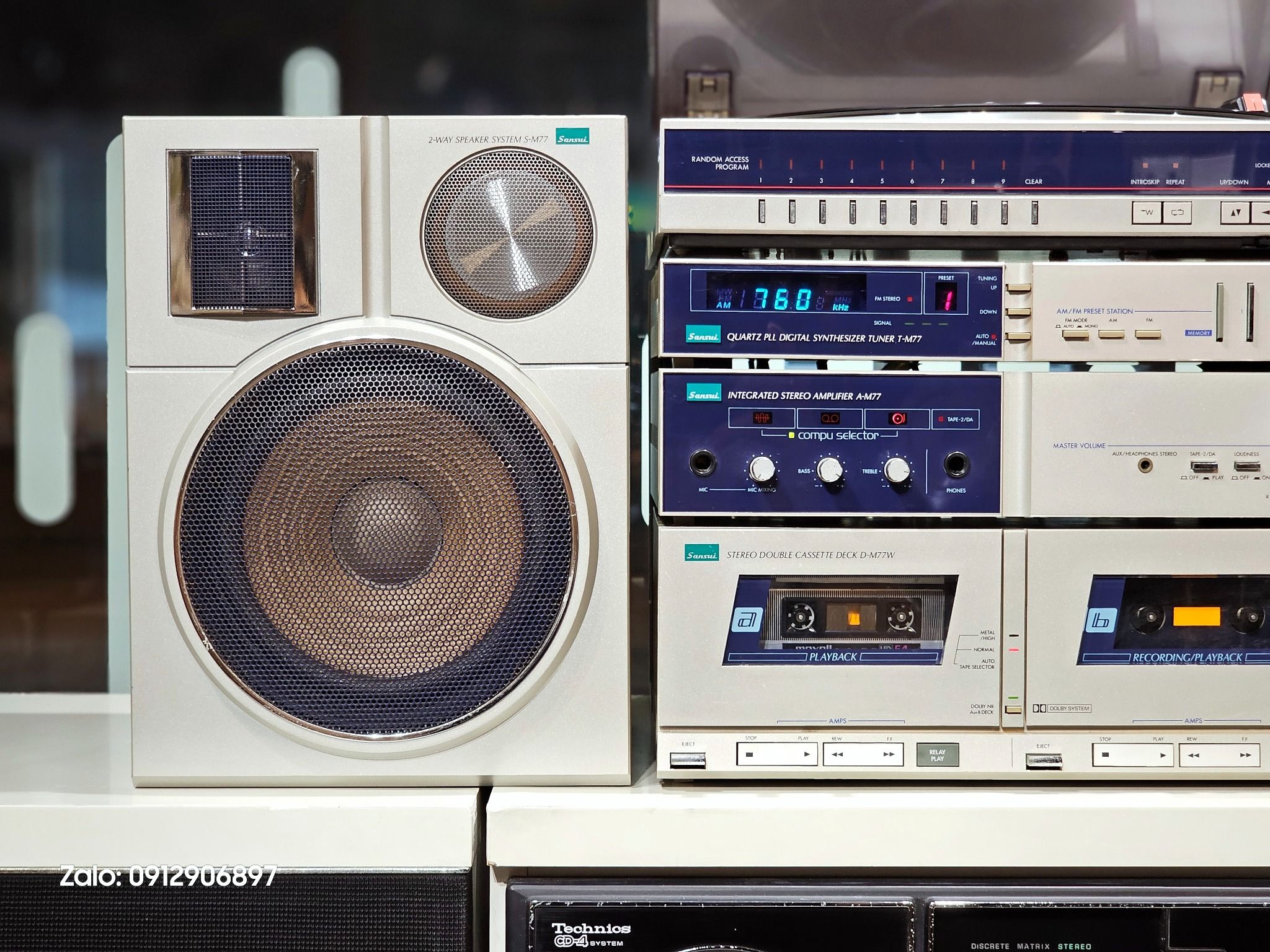 Dàn nội địa Nhật SANSUI M77 tích hợp mâm than hiếm & đẳng cấp – Dàn Nội ...